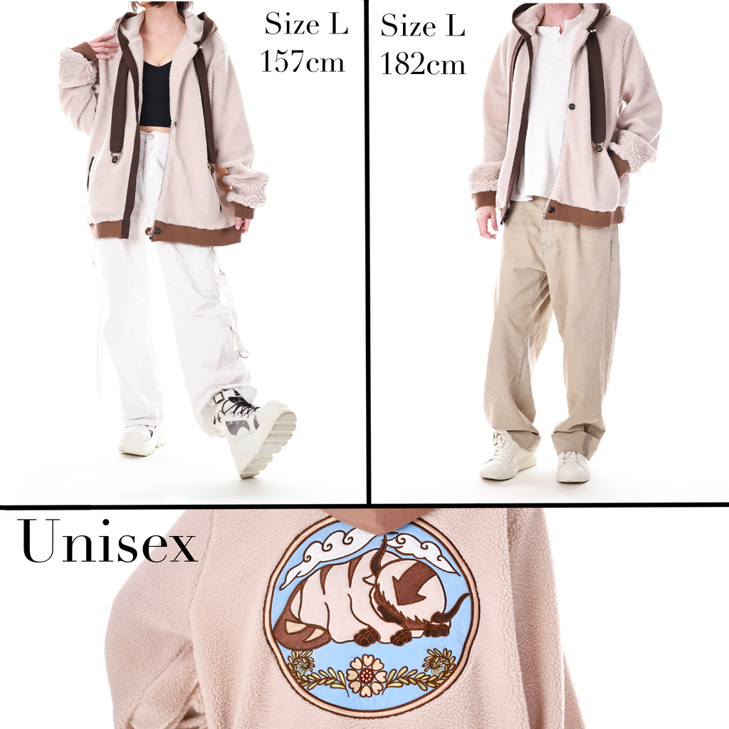 The Sky Bison Hoodie Preorder | Subtle Bison Art Sherpa Zipper Hoodie ...
