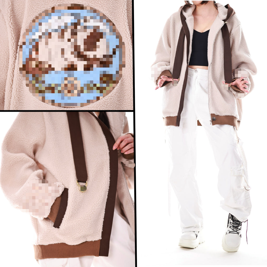 The Sky Bison Hoodie Preorder | Subtle Bison Art Sherpa Zipper Hoodie ...